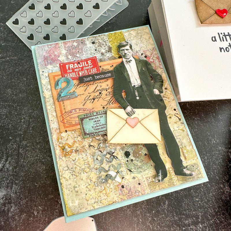 Tim Holtz Sizzix Love Notes Sidekick Dies and Texture Fade 666860 ...