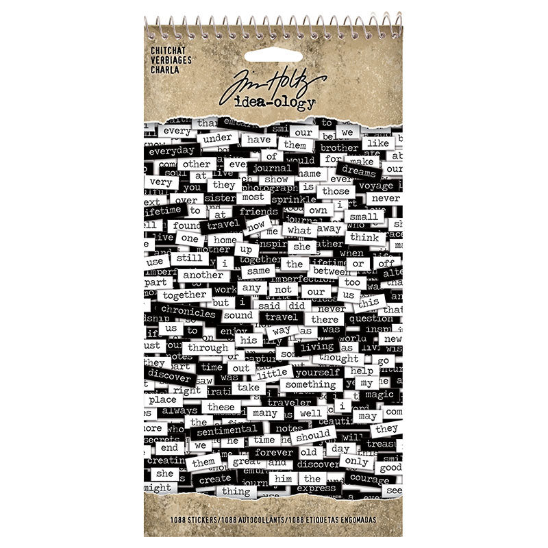 Tim Holtz idea-ology 1088 Chitchat Stickers TH92998 – Simon Says Stamp