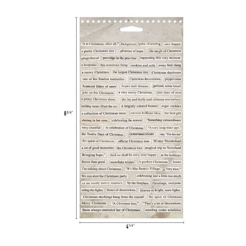 Tim Holtz idea-ology 2024 Christmas Sticker Book th94415 – Simon Says Stamp