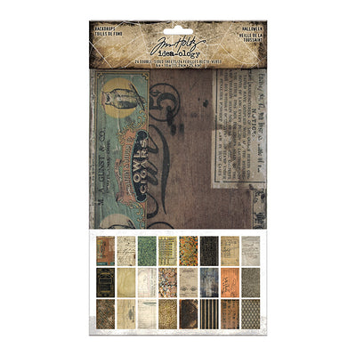 Tim Holtz idea-ology Indigo 12 x 12 Palette Paper Collection th94462 ...