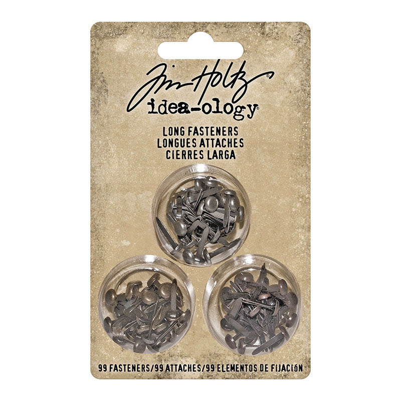 Tim Holtz idea-ology LONG FASTENERS Brad Hardware TH92703 – Simon Says ...