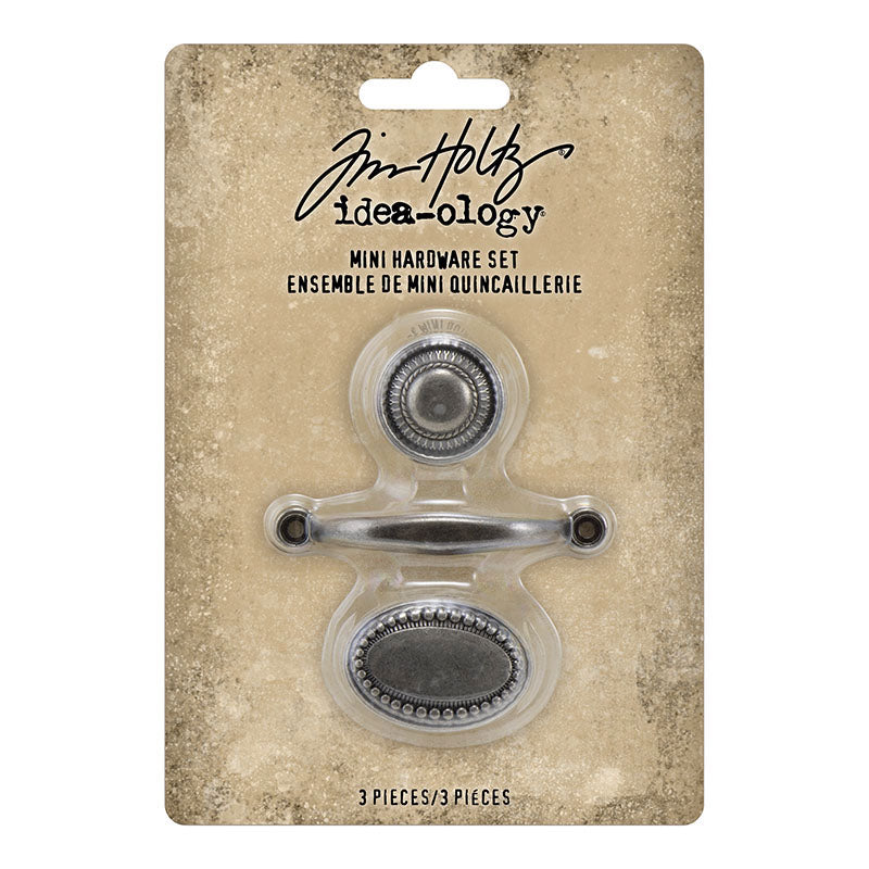Tim Holtz idea-ology Mini Hardware Set Handle and Knobs th94123 – Simon ...