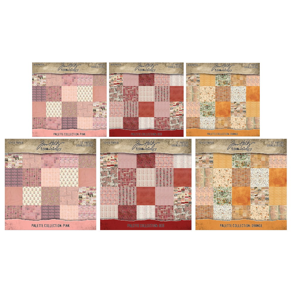 Tim Holtz idea-ology Palette Paper Collection January 2026 I Want It A ...