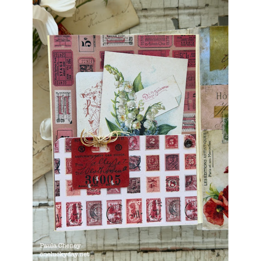 Tim Holtz idea-ology Red 12 x 12 Palette Paper Collection th94456 ...