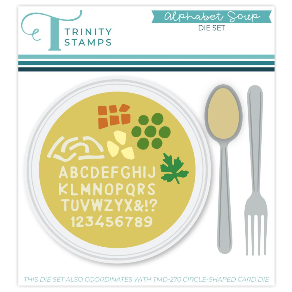 Trinity Stamps Alphabet Soup Die Set tmd-340 – Simon Says Stamp