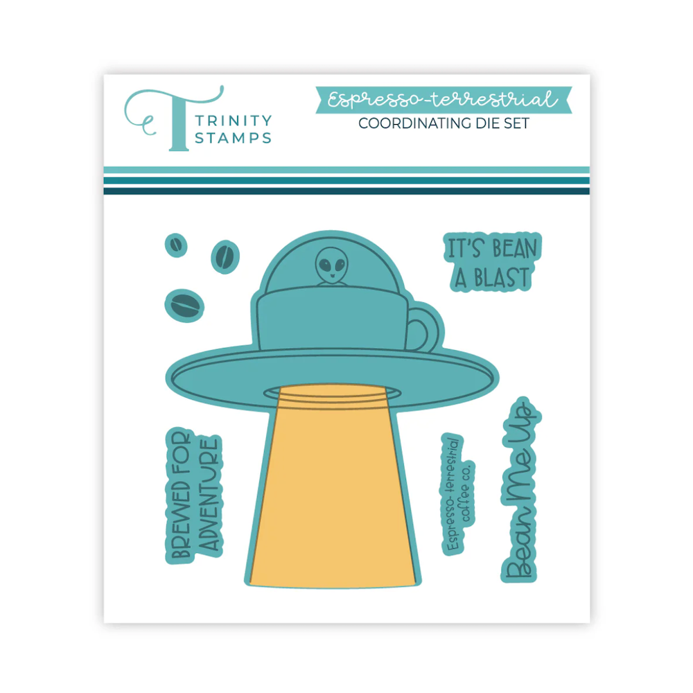 Trinity Stamps Espresso-Terristrial Die Set tmd-c384 – Simon Says Stamp