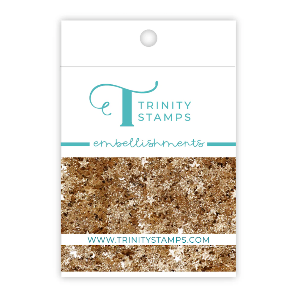 Trinity Stamps Golden Sparkle Stars Embellishment Mix emb-0458 – Simon ...