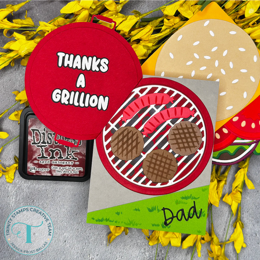 Trinity Stamps Grate Grillin' Stencil and Die Bundle – Simon Says Stamp