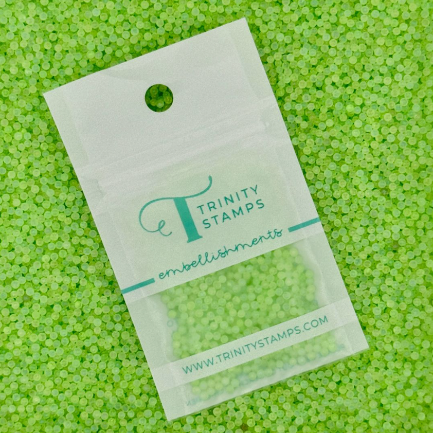 Trinity Stamps Iridescent Kiwi Shaker Pop Embellishment Mix emb-0317 – Simon Says Stamp