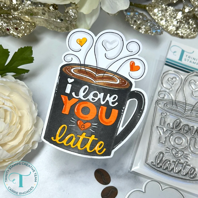 Trinity Stamps Love You A Latte Stamp and Die Bundle – Simon Says Stamp