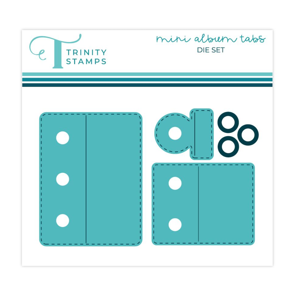 Trinity Stamps Mini Album Tabs Die Set tmd-350 – Simon Says Stamp