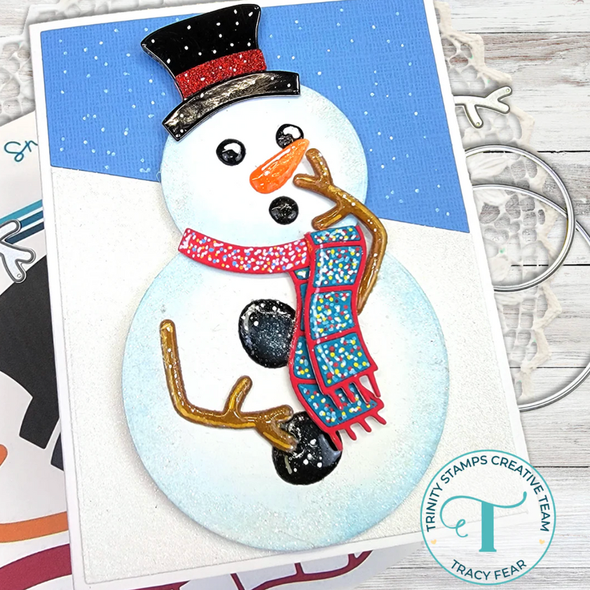 Trinity Stamps Snowman Parts Circle Card Add-On Die Set tmd-370 – Simon ...