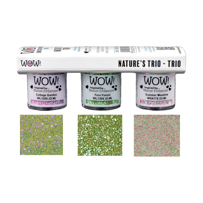 WOW Duo Nature's Trio Embossing Powders wowkd098 – Simon Says Stamp
