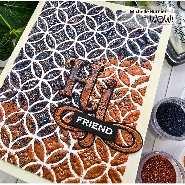 WOW Embossing Powder Fired Copper Ultra High wc10uh – Simon Says Stamp