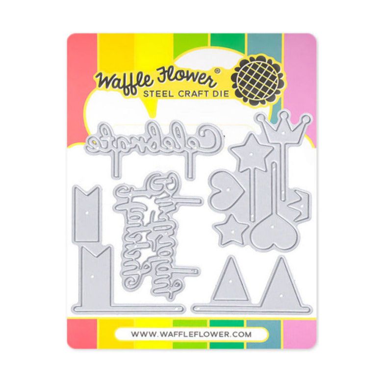 Waffle Flower Cupcake Toppers Dies 421974 – Simon Says Stamp