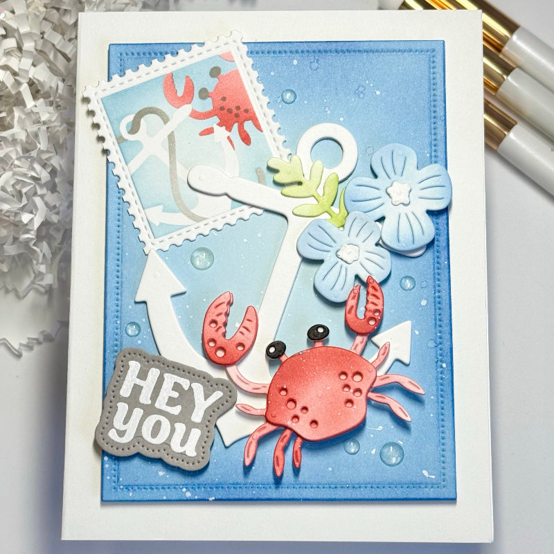 Waffle Flower Hello Sunshine Piercing Matching Dies 422052 – Simon Says ...