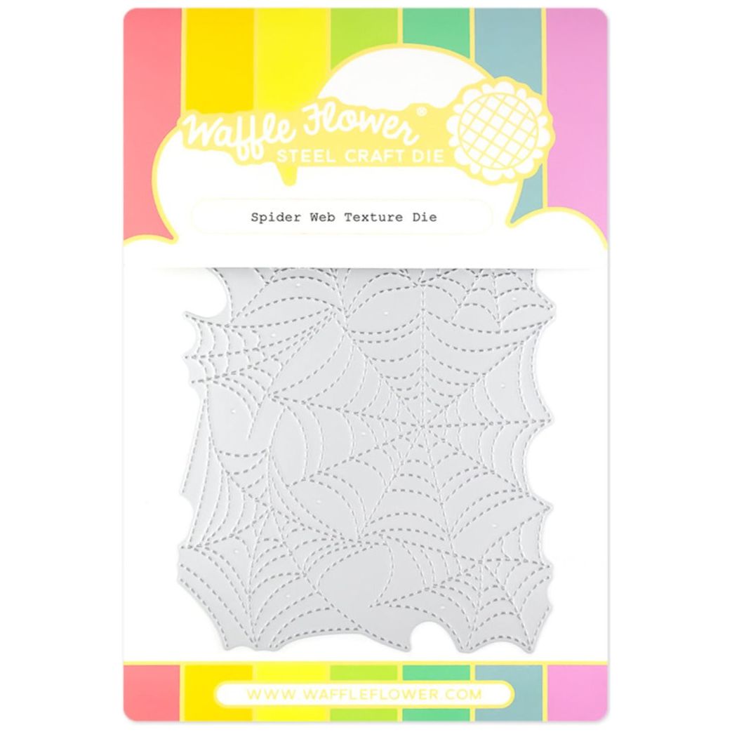 Waffle Flower Spider Web Texture Die 421838 – Simon Says Stamp