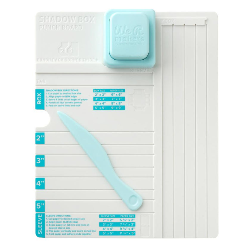 We R Makers Shadow Box Punch Board 60001201 – Simon Says Stamp
