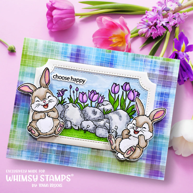 Whimsy Stamps Funny Bunnies Clear Stamps c1293a – Simon Says Stamp