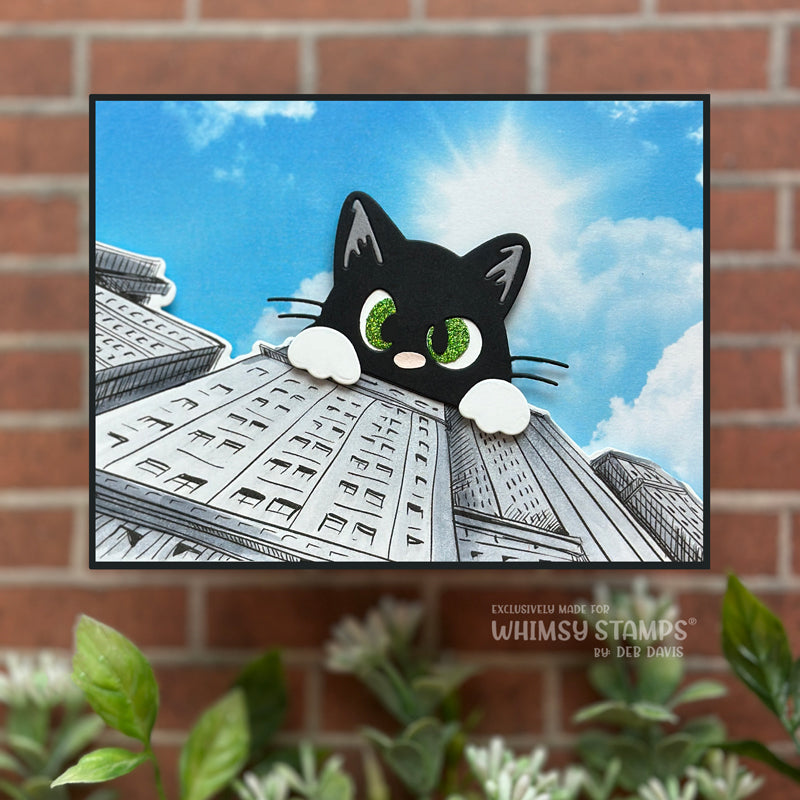 Whimsy Stamps Peeking Kitty Dies wsd016 – Simon Says Stamp