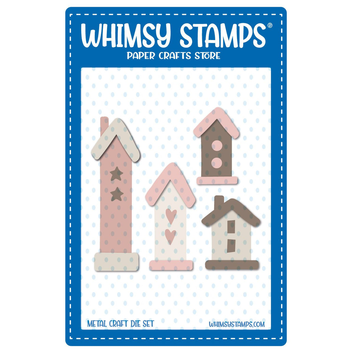 Whimsy Stamps Primitive Birdhouse Dies wsd287 – Simon Says Stamp