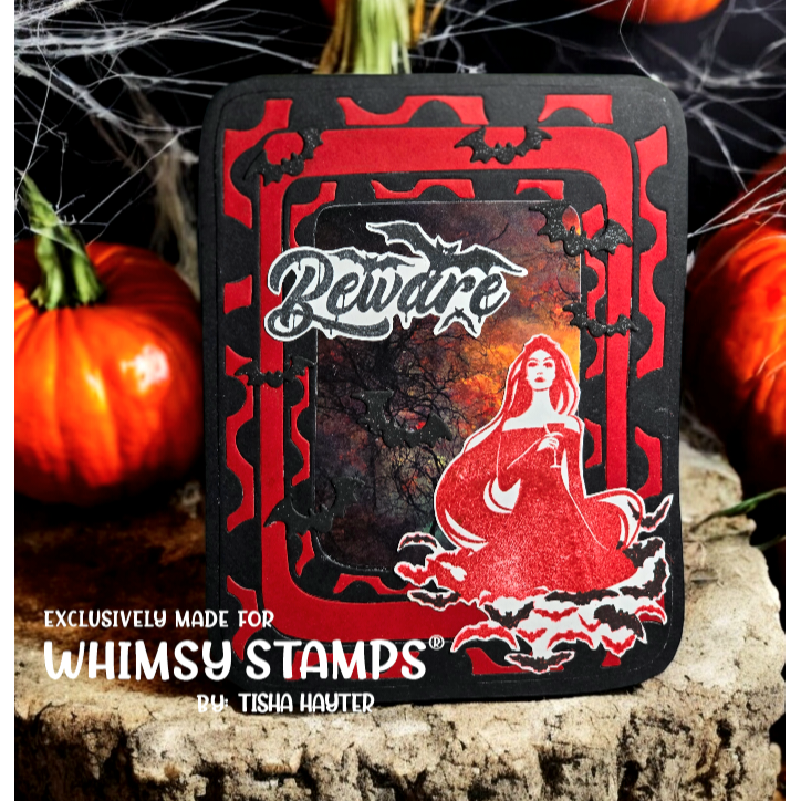 Whimsy Stamps Something Wicked Clear Stamps cwsd477 – Simon Says Stamp
