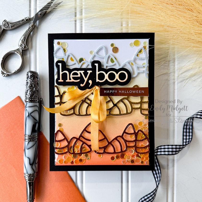 Simon Says Stamp Candy Corn Border Wafer Die 1126sd Cheering for You