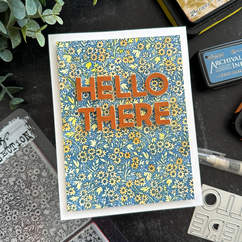 *Tim Holtz Sizzix BOLD TEXT 1 Thinlits Dies 665847 – Simon Says Stamp