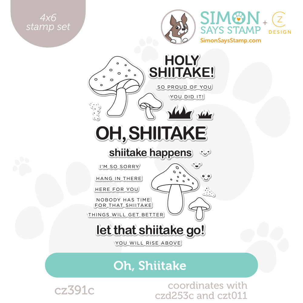 CZ Design Clear Stamps Oh Shiitake cz391c To Love – Simon Says Stamp
