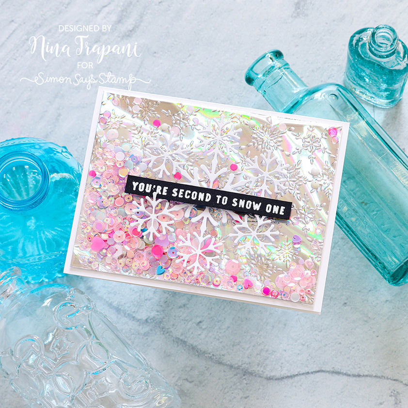 Simon Says Stamp Don't Flurry Be Happy Wafer Dies 1007sdc