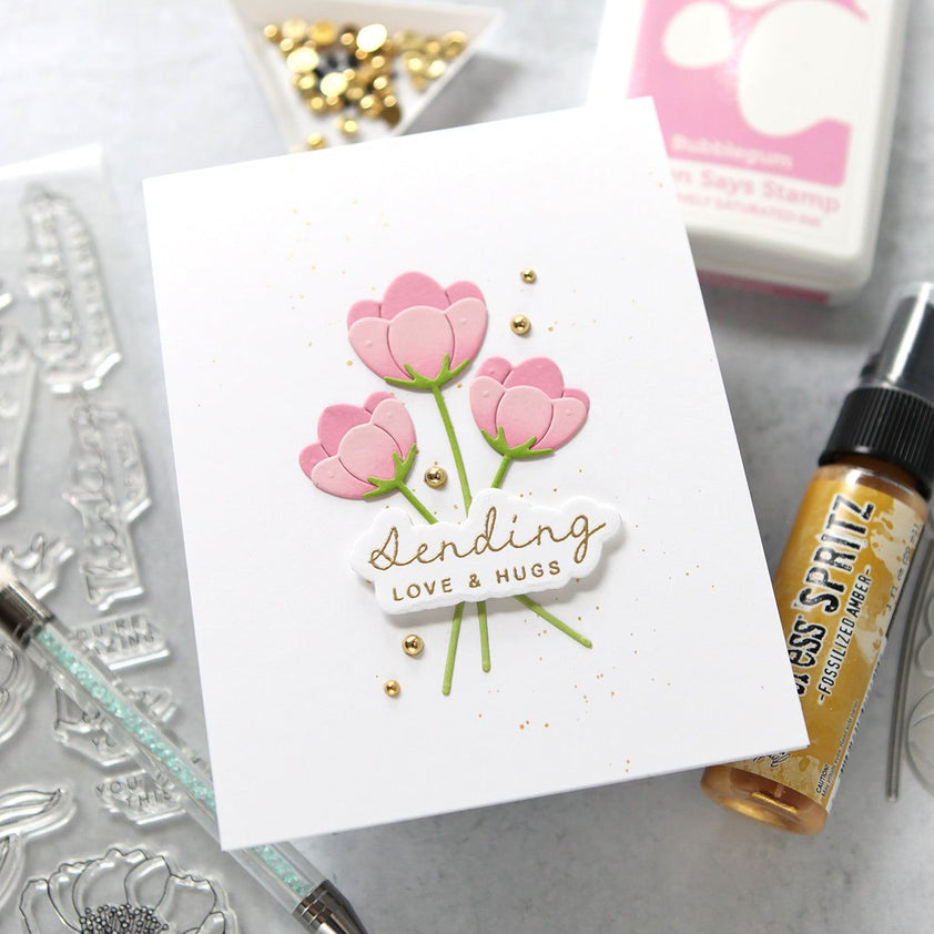 Simon Says Stamp Beautiful Buttercup Wafer Dies s926