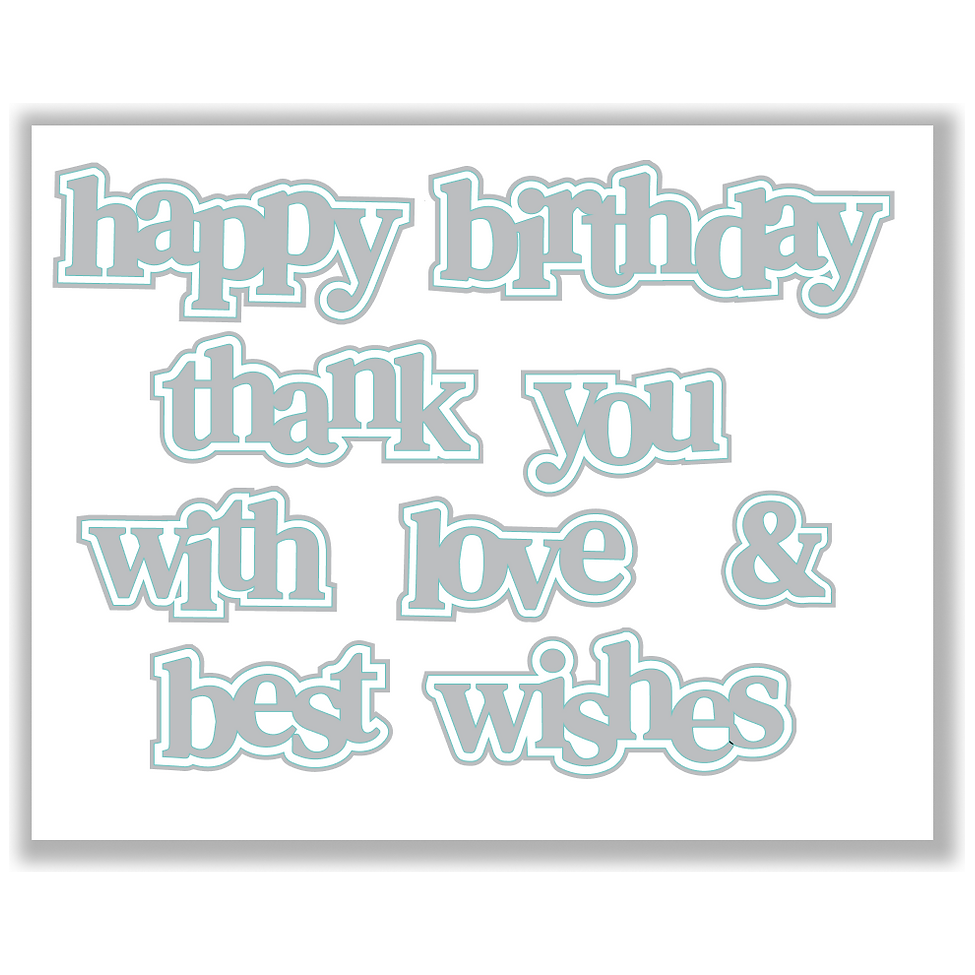 Julie Hickey Designs Hazel's Sentiment Medley Dies ds-he-1063 – Simon ...