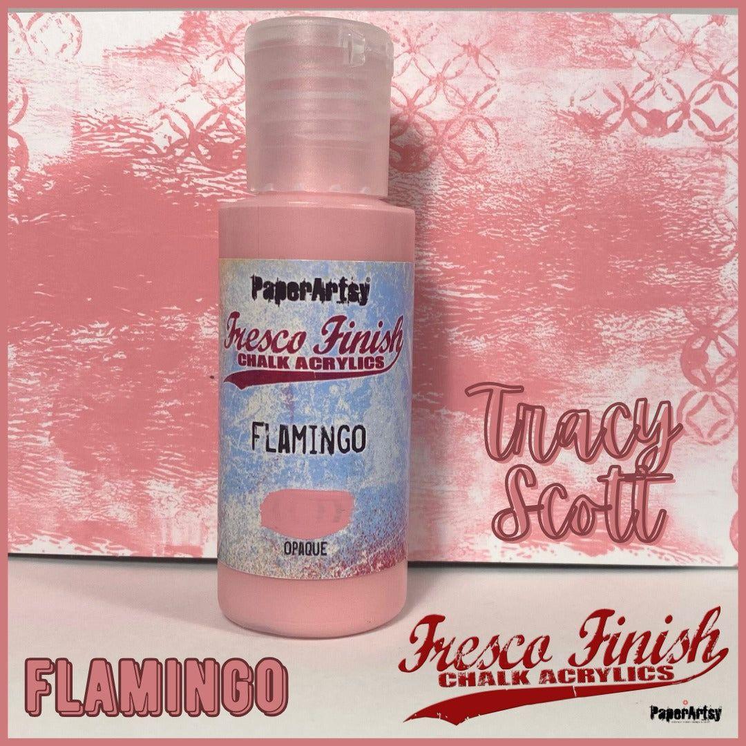 Paper Artsy Fresco Finish Flamingo Chalk Acrylic Paint ff226 – Simon ...