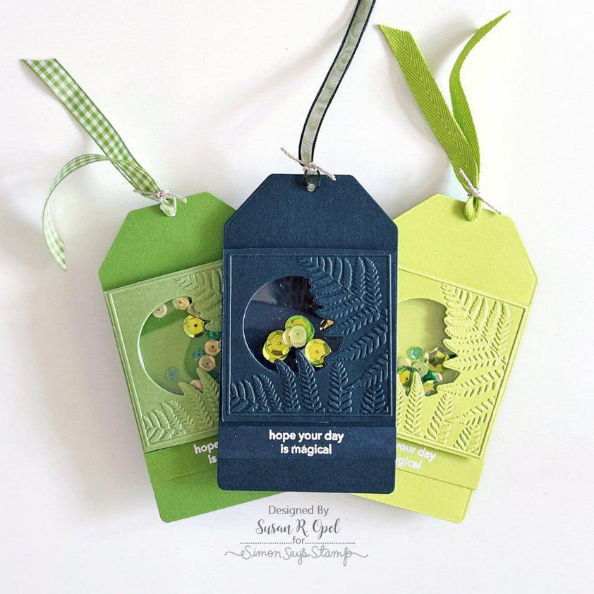 Simon Says Stamp Emboss and Cut Folder Sunny Fern sf270