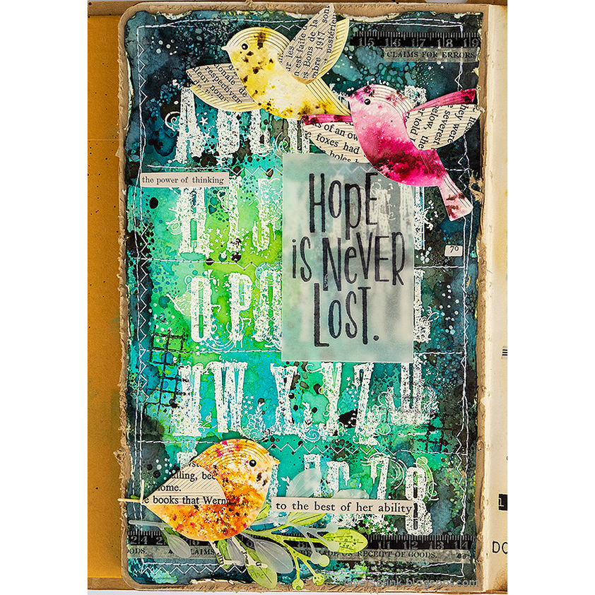 Simon Says Stamp Standing Whirl Bird Wafer Dies s878