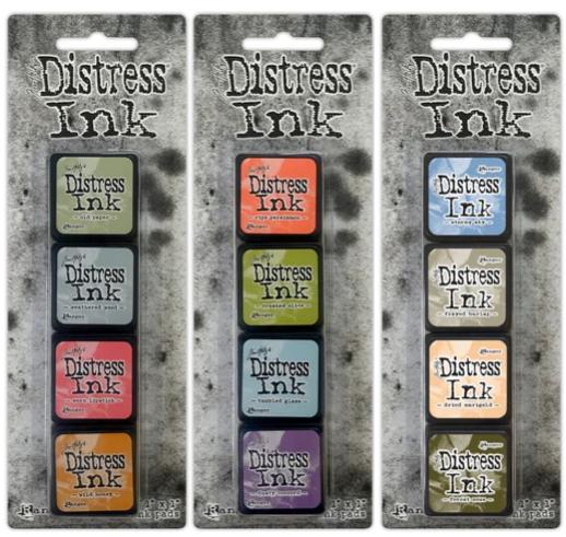 Tim Holtz Mini Distress Ink Pads Sets 7, 8, And 9 Ranger – Simon Says Stamp
