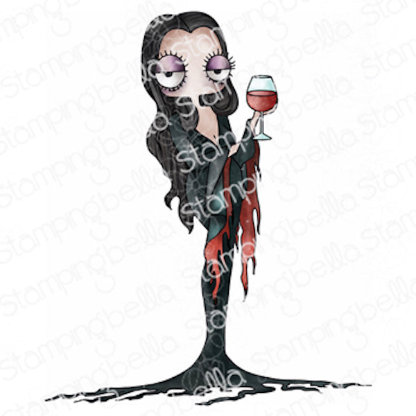 Stamping Bella Oddball Spooky Lady Cling Stamp eb1258 – Simon Says Stamp
