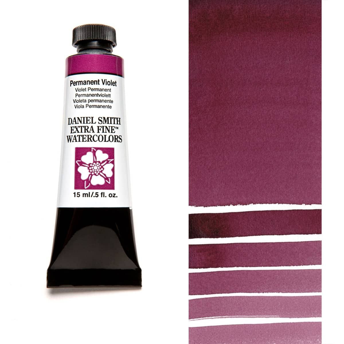 Daniel Smith Permanent Violet 15ml Extra Fine Watercolor 284600073 ...