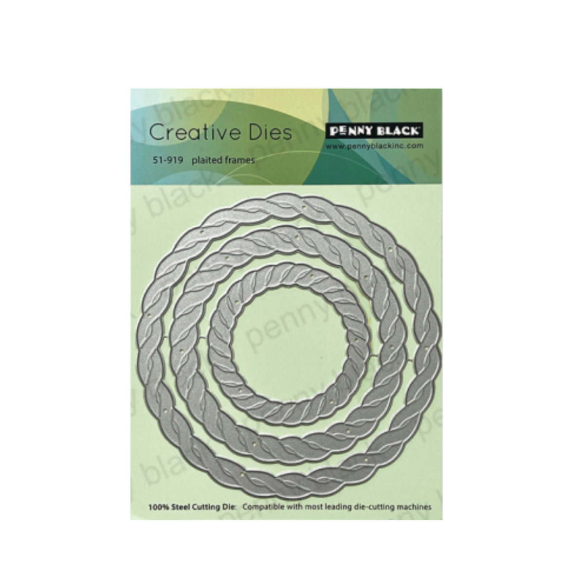 Penny Black Plaited Frames Thin Metal Creative Dies 51-919 – Simon Says ...