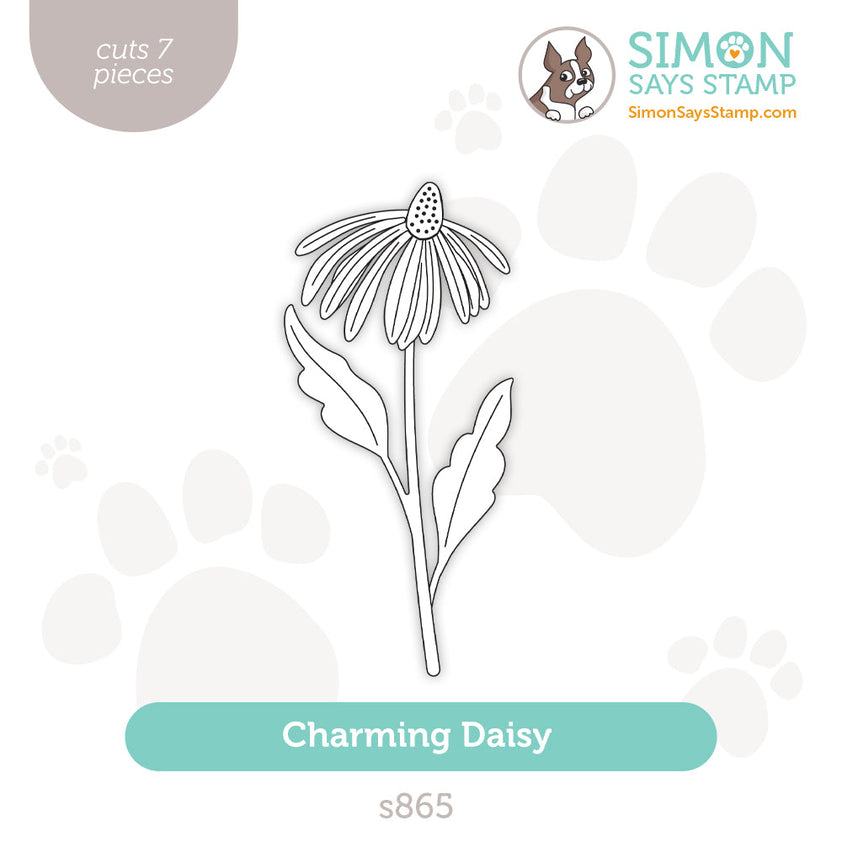 Simon Says Stamp Charming Daisy Wafer Dies s865 Sweetheart
