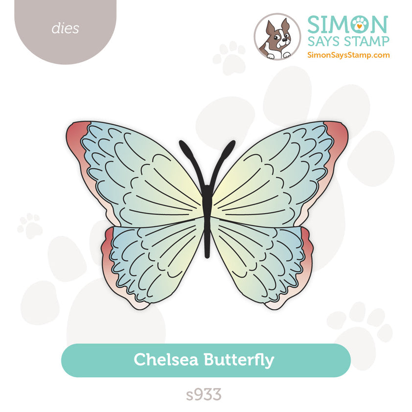 Simon Says Stamp Chelsea Butterfly Wafer Dies s933
