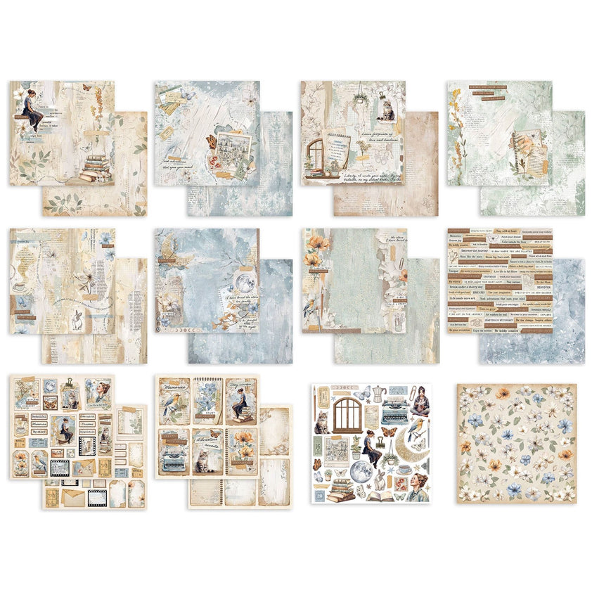 Stamperia Create Happiness Secret Diary 12x12 Paper sbbl152 – Simon ...
