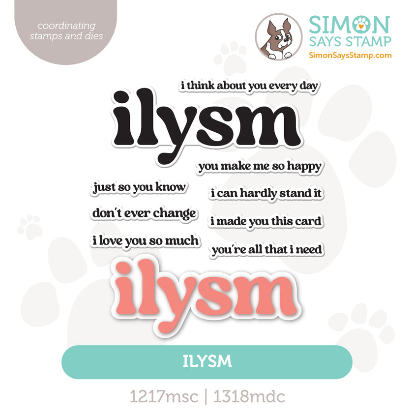 Simon Says Stamps and Dies ILYSM set1030il Happy Camper