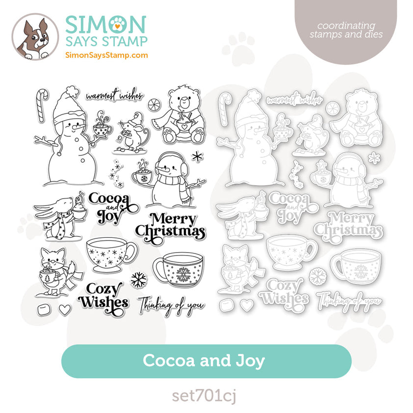 Simon Says Stamps And Dies Cocoa And Joy Diecember