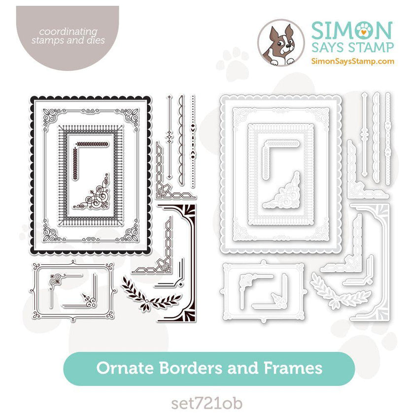 Simon Says Stamps and Dies Ornate Borders and Frames
