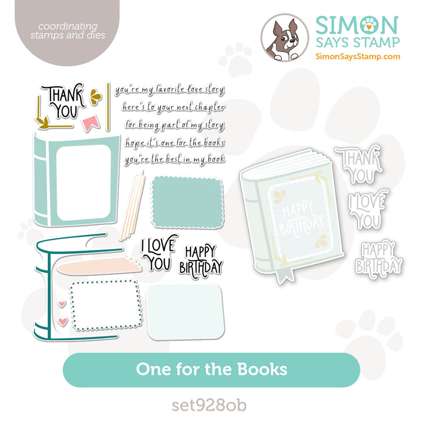 Simon Says Stamps and Dies One for the Books set928ob Favorite Things