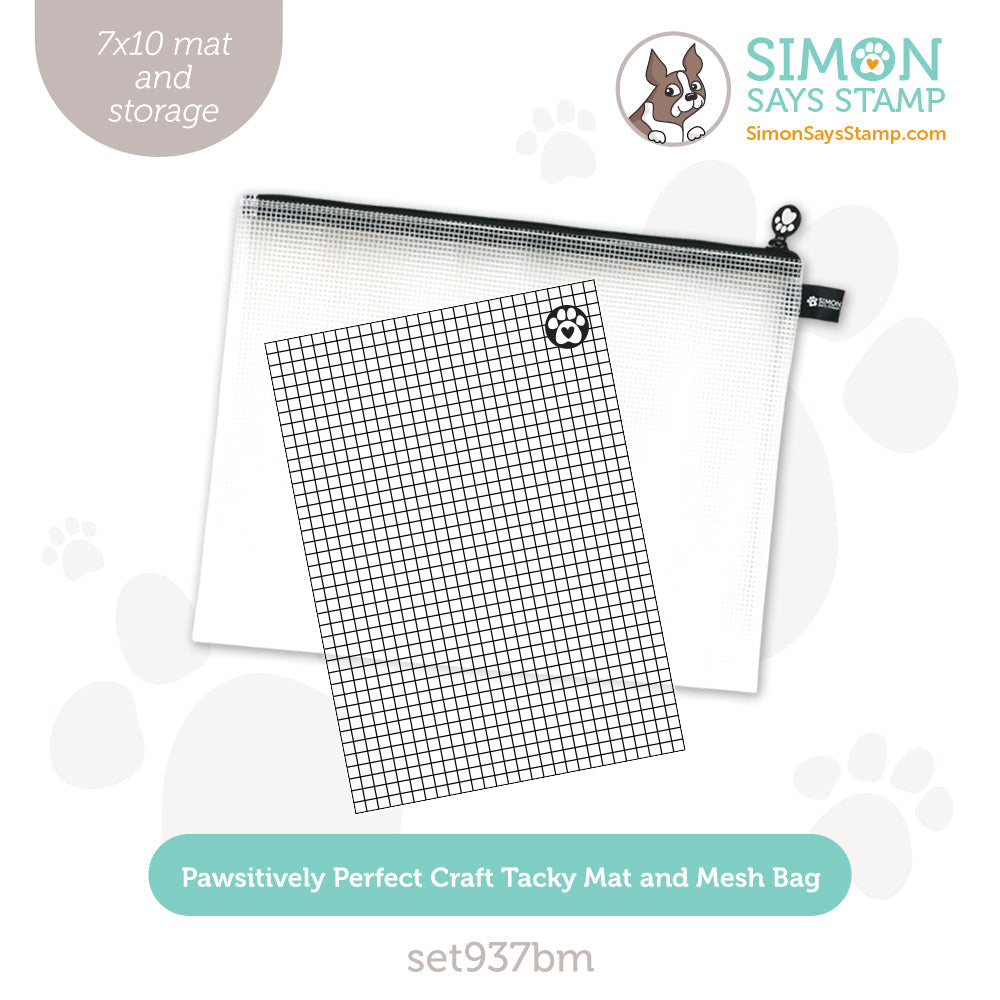 Simon Says Stamp Craft Tacky Mat and Mesh Bag Bundle set937bm Favorite