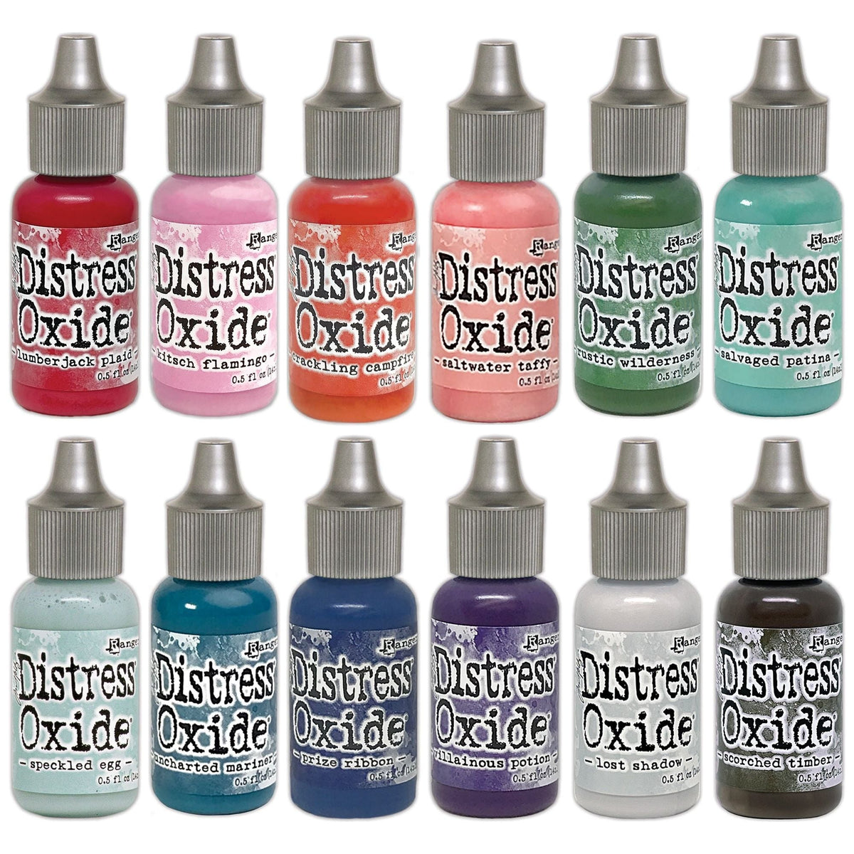 Tim Holtz Distress 12 Oxide Reinkers Set 1 – Simon Says Stamp