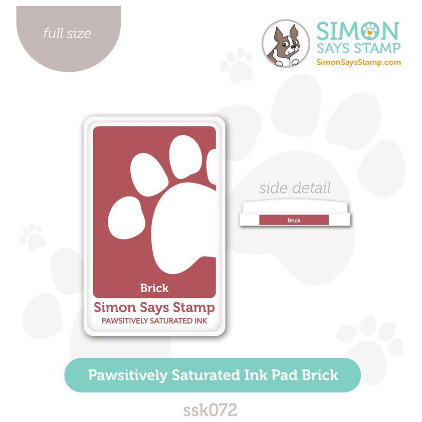 Simon Says Stamp Pawsitively Saturated Ink Pad Brick ssk072
