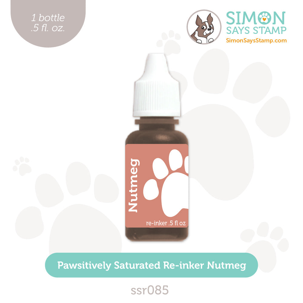 Simon Says Stamp Pawsitively Saturated Re-Inker Nutmeg ssr085 All The